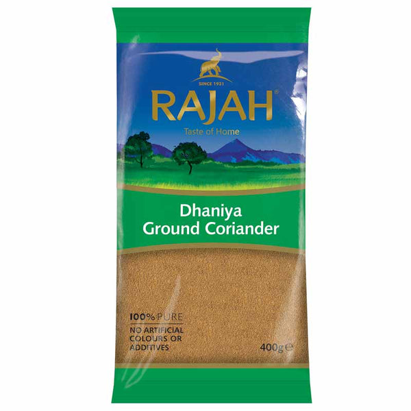 Rajah Spice Ground Coriander, 400g - Somerset Foodie
